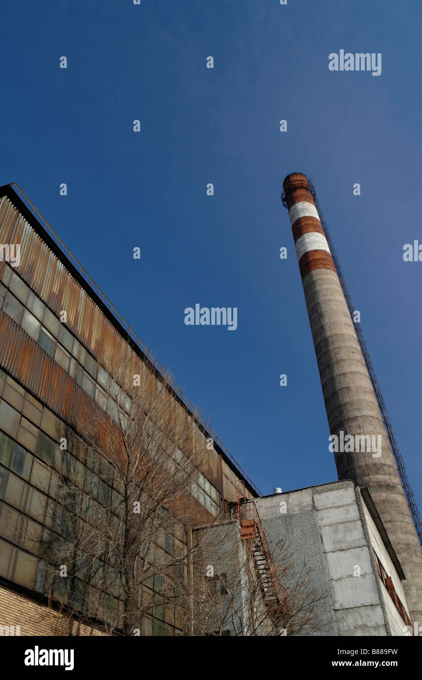 Donetsk steel mill in Eastern Ukraine The steel plant is run by ISTIL ...