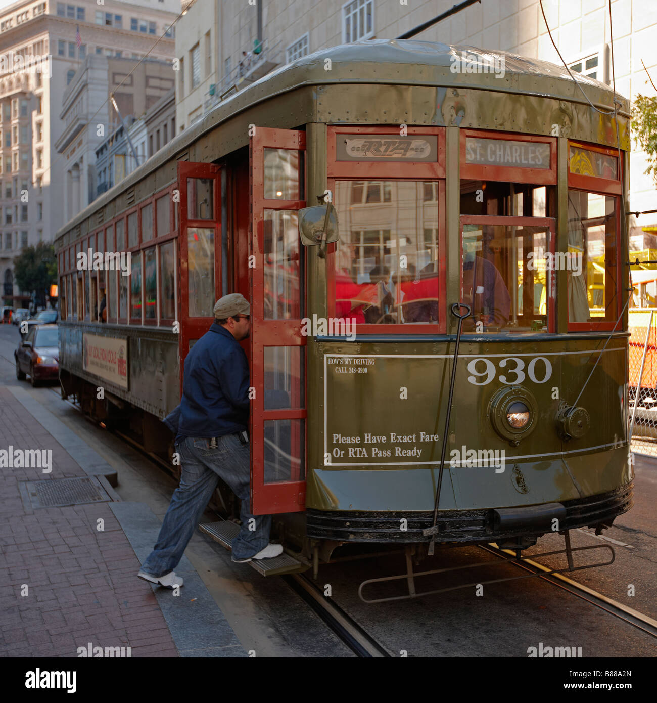 Usa tram tramcar streetcar hi-res stock photography and images - Alamy