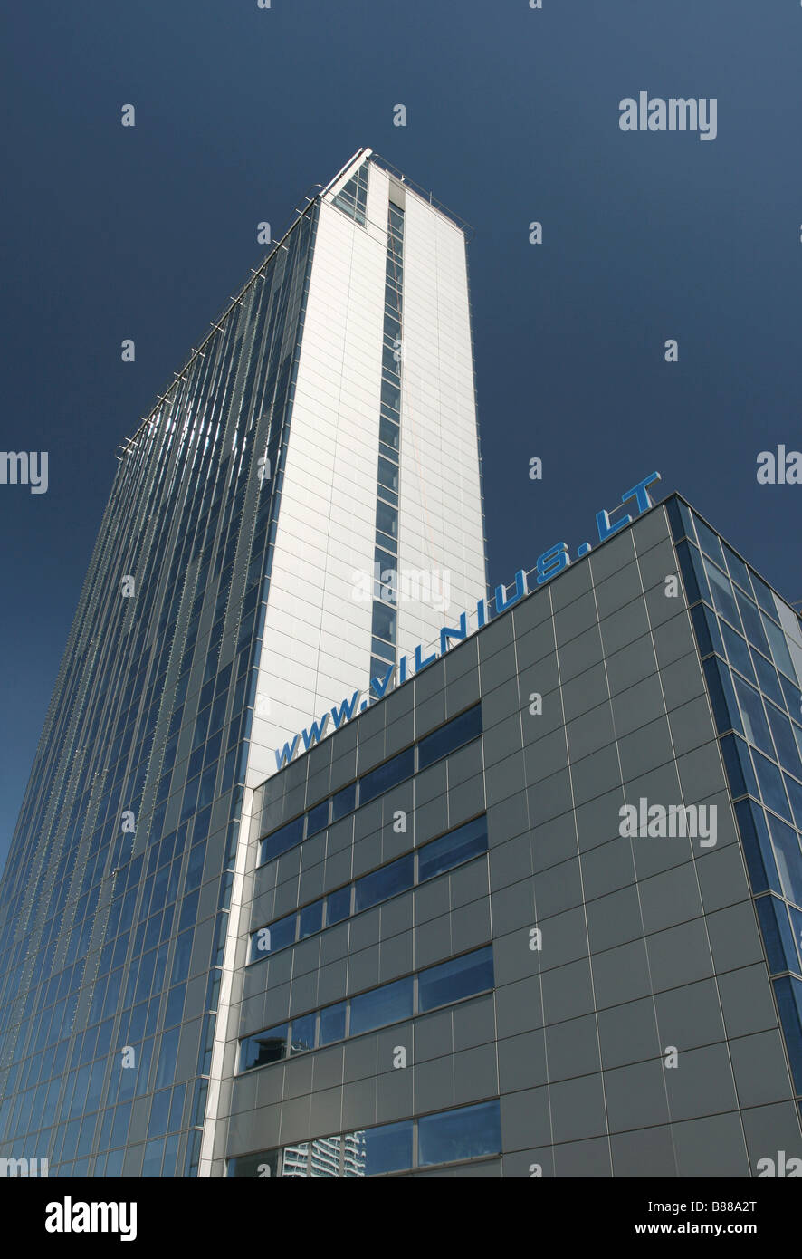 High rise building lithuania vilnius hi-res stock photography and ...