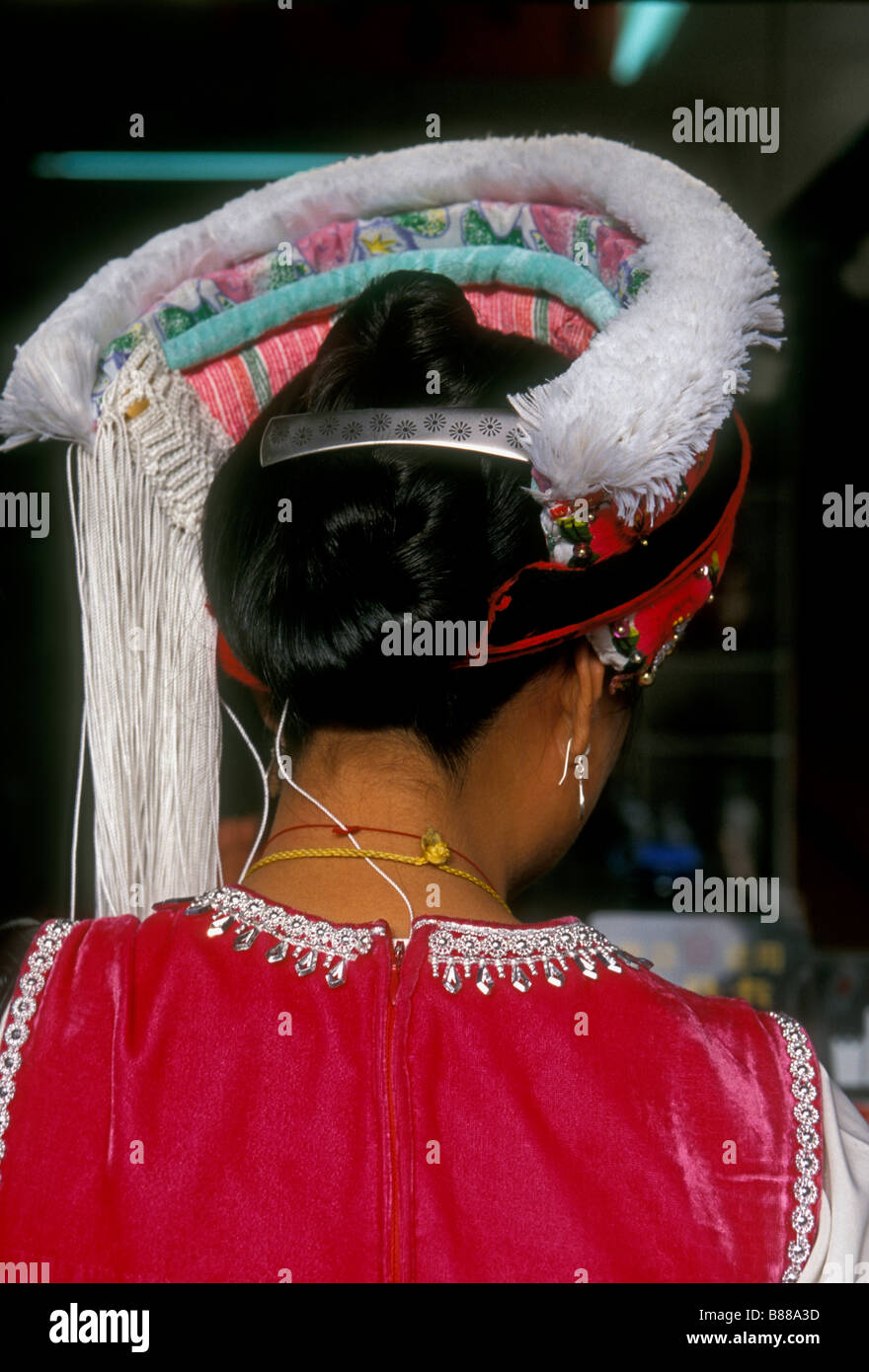 1, one, Chinese woman, Bai woman, Bai people, Bai ethnicity, ethnic ...