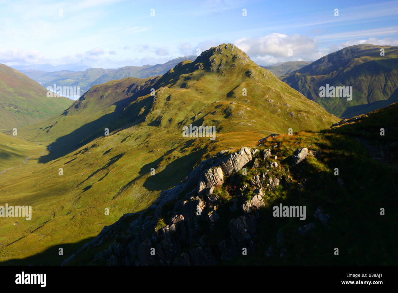 Scotland mountain scottish landscape Stock Photo - Alamy