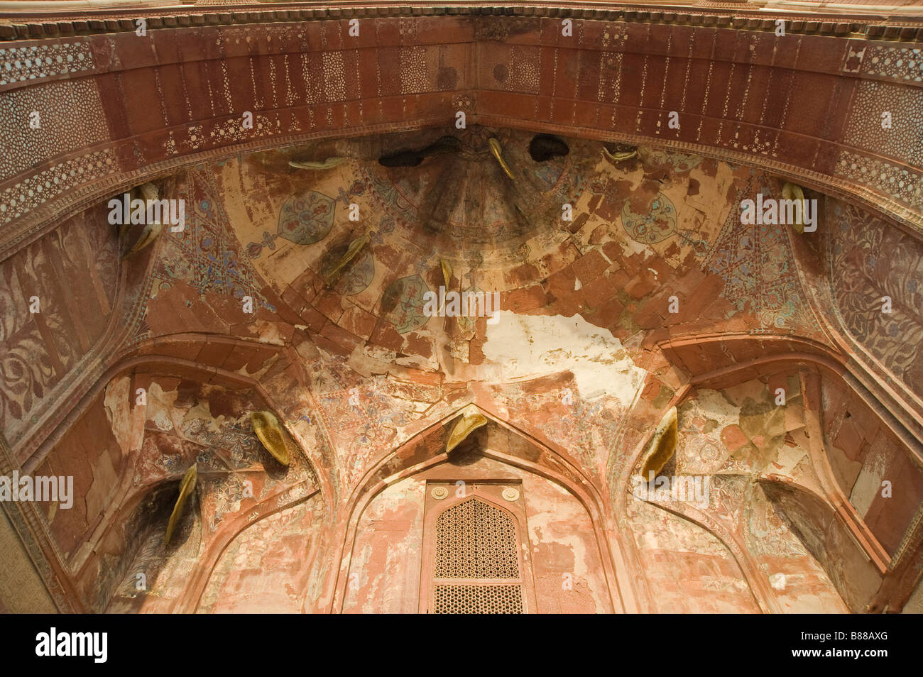 Arches in the Prayer hall Jama Masjid Mosque Stock Photo - Alamy