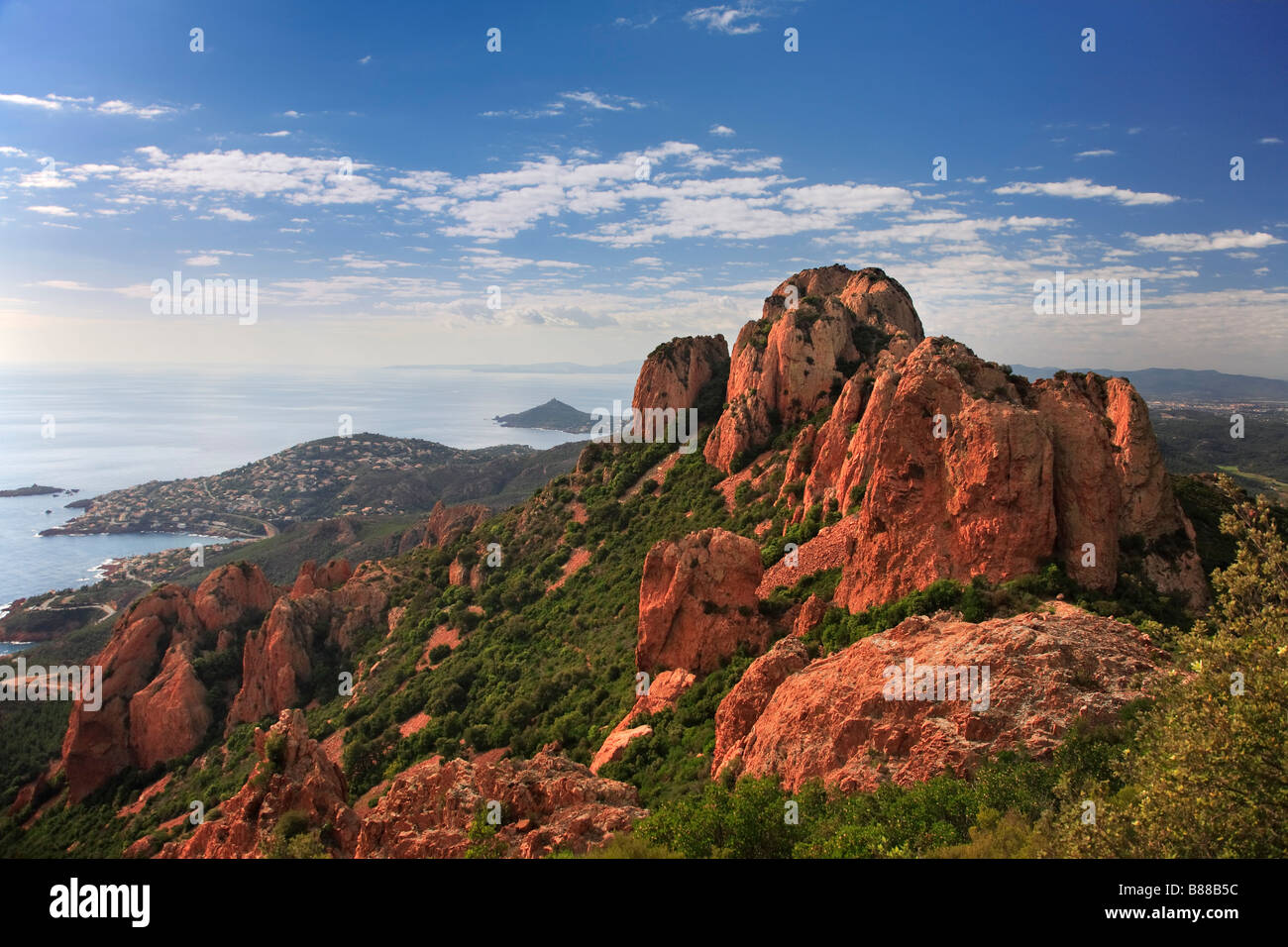 ESTEREL MOUNTAIN VAR FRANCE Stock Photo - Alamy