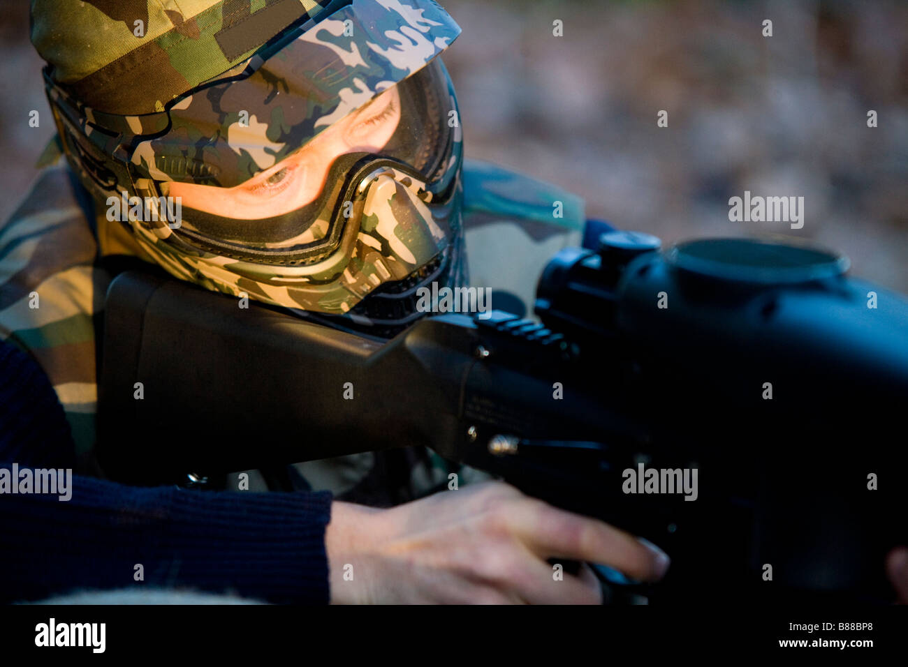 Paintball pistol hi-res stock photography and images - Alamy