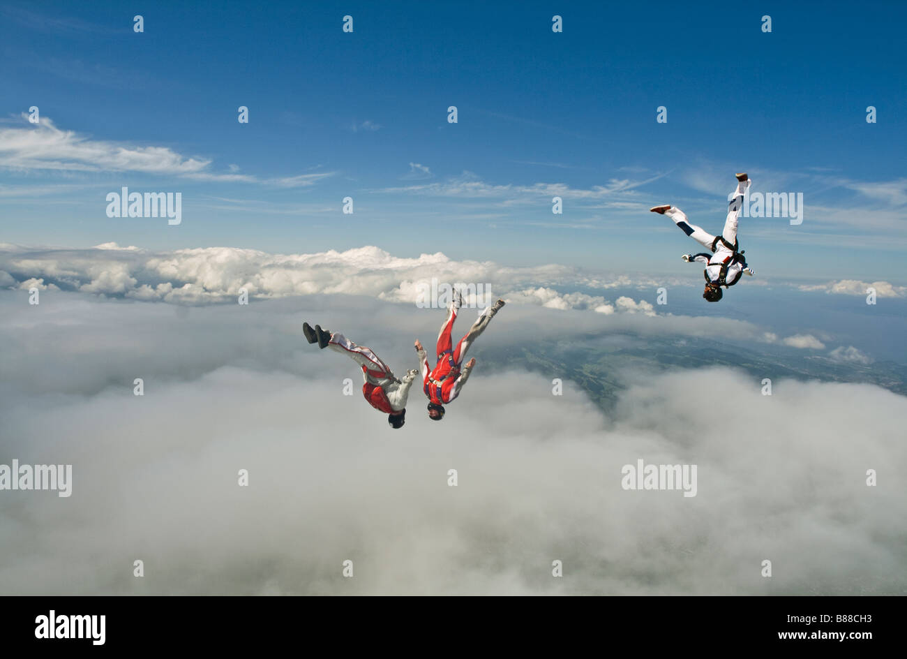 Skydive team is flying head down with practice for the National ...