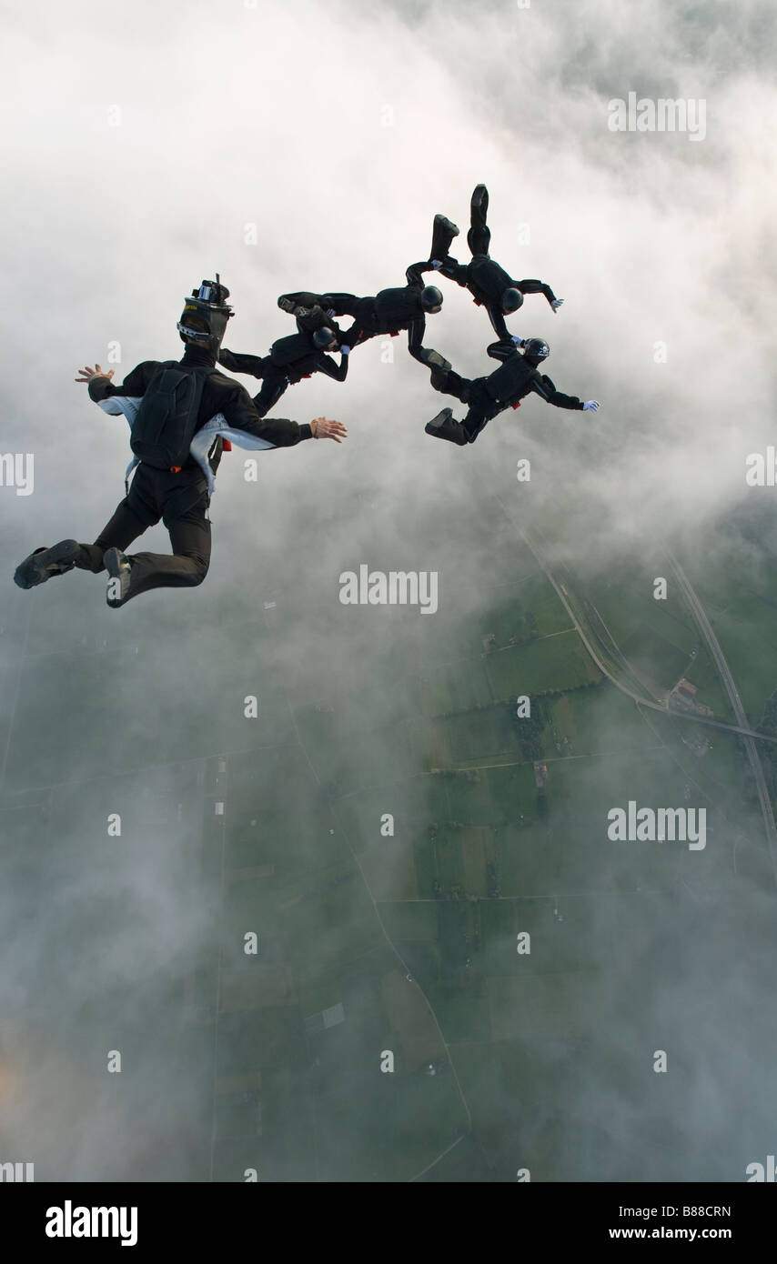 Skydiving Clouds