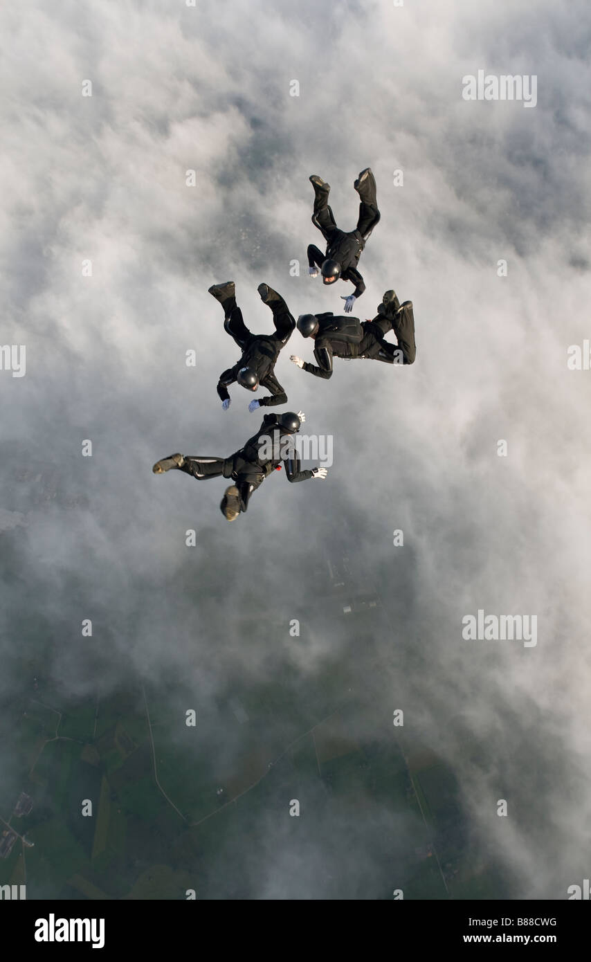 Foramtion skydive hi-res stock photography and images - Alamy