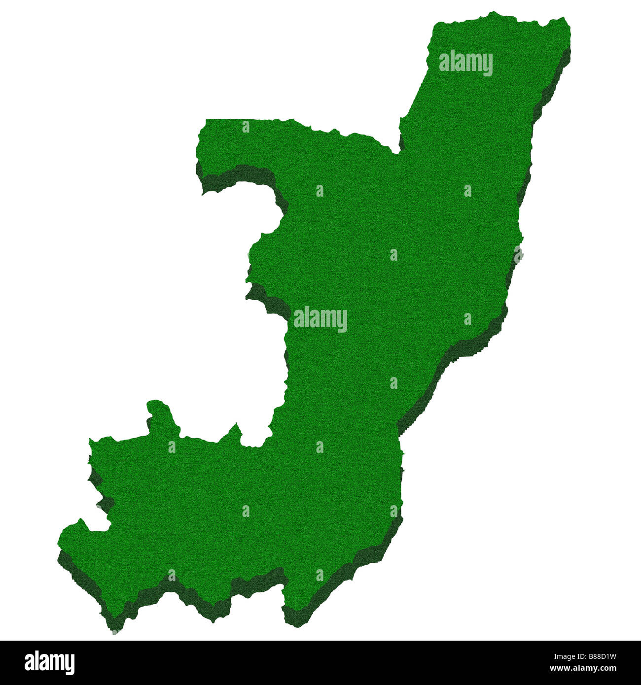 Congo map hi-res stock photography and images - Alamy