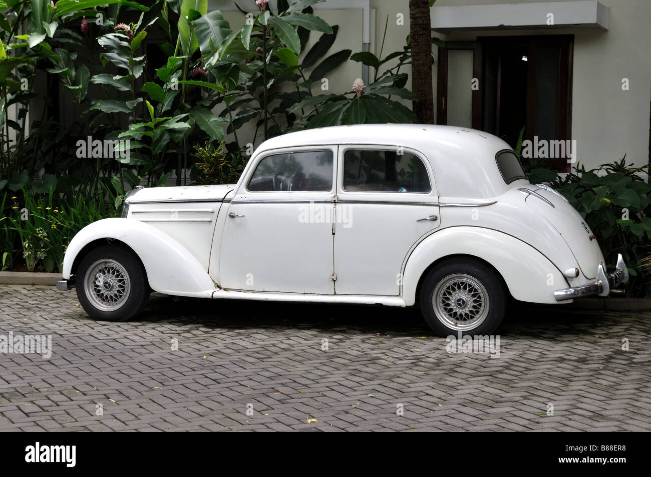 Classic Mercedes Benz Stock Photo - Alamy