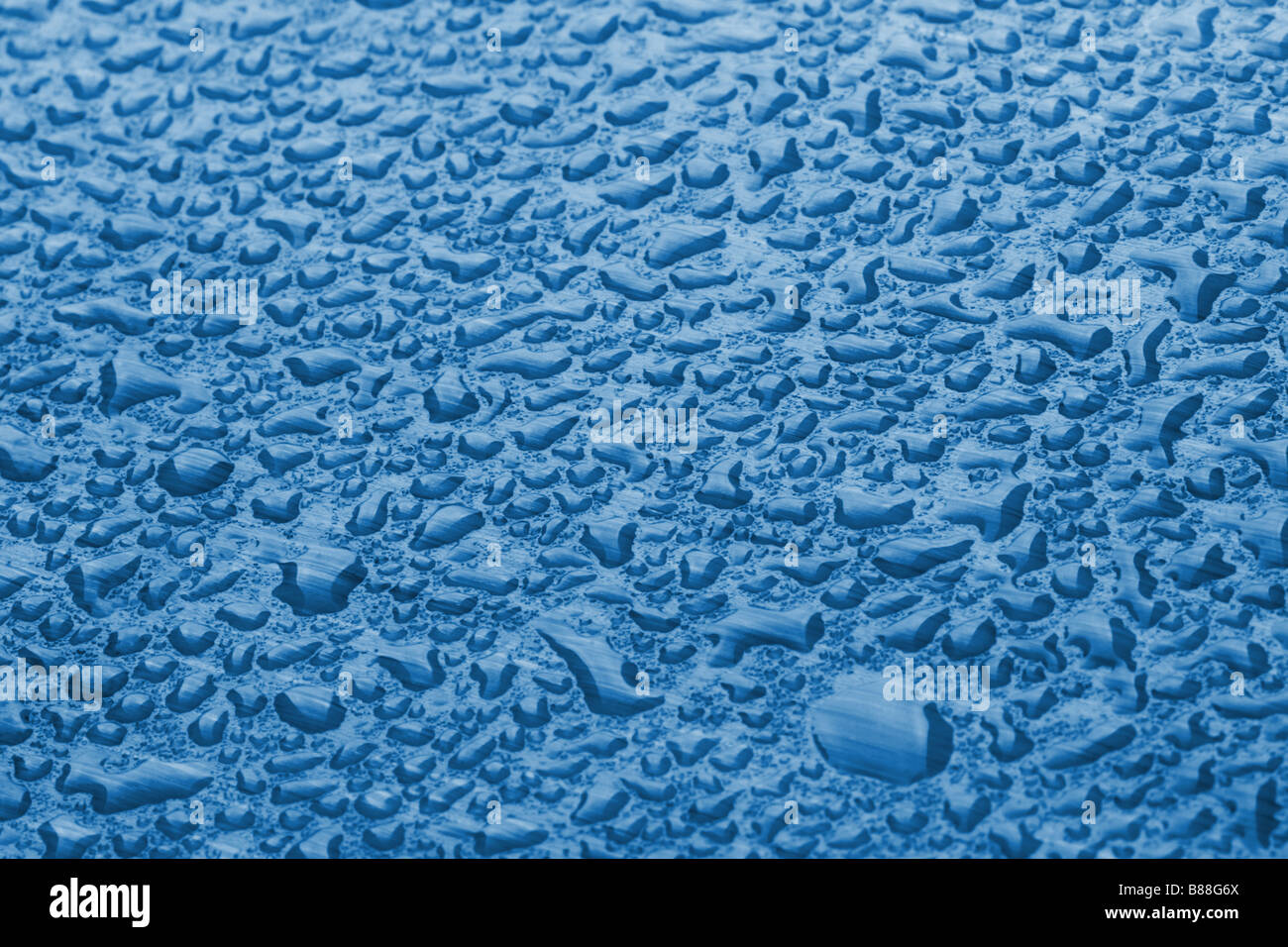 close up image of blue drop background Stock Photo - Alamy