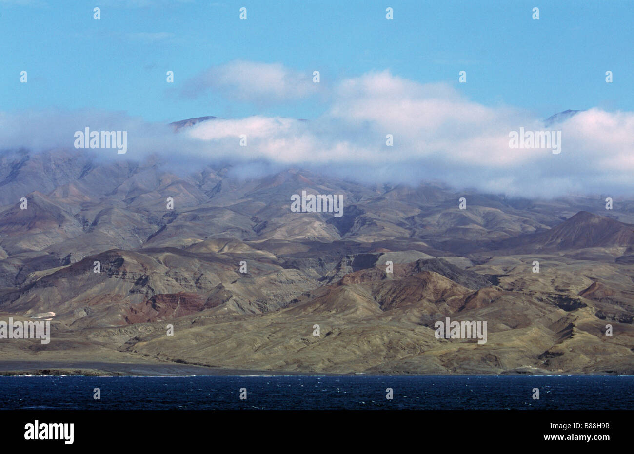 Volcanic island chain aerial hi-res stock photography and images - Alamy