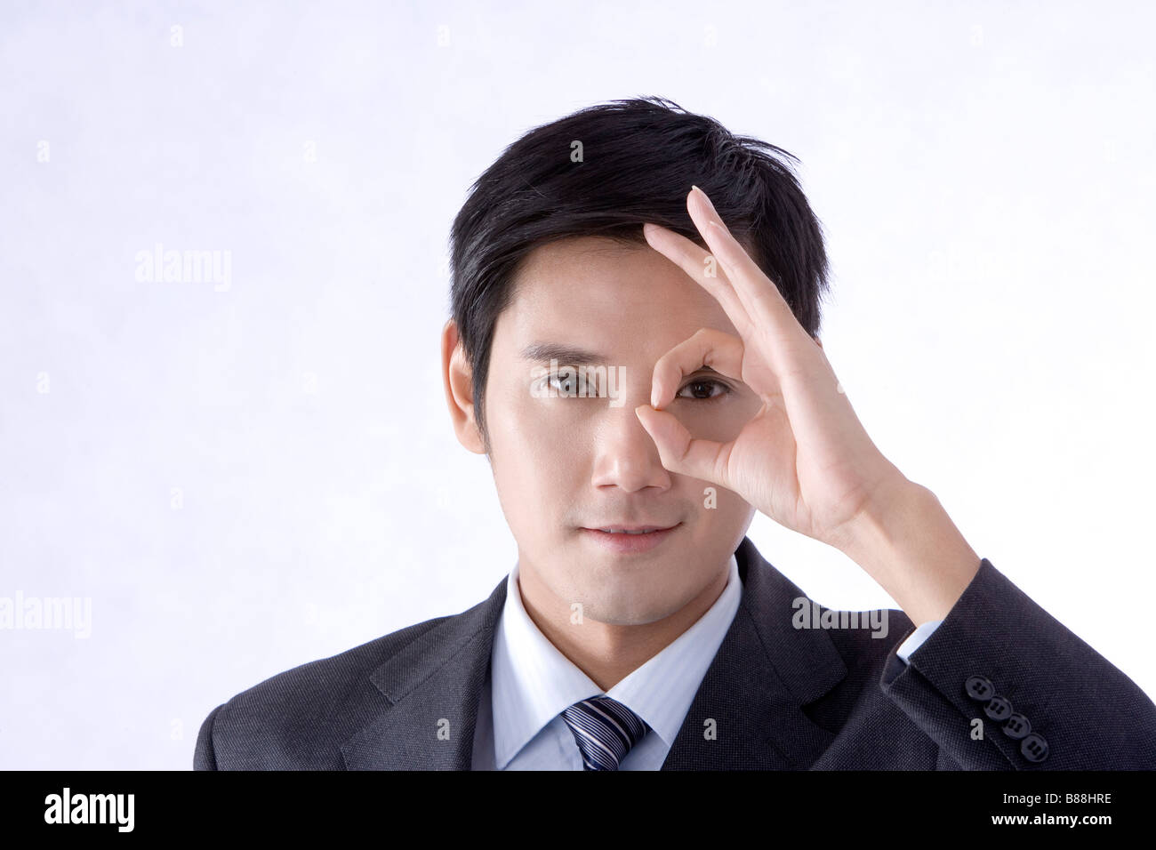 Asian eye hand circle hi-res stock photography and images - Alamy