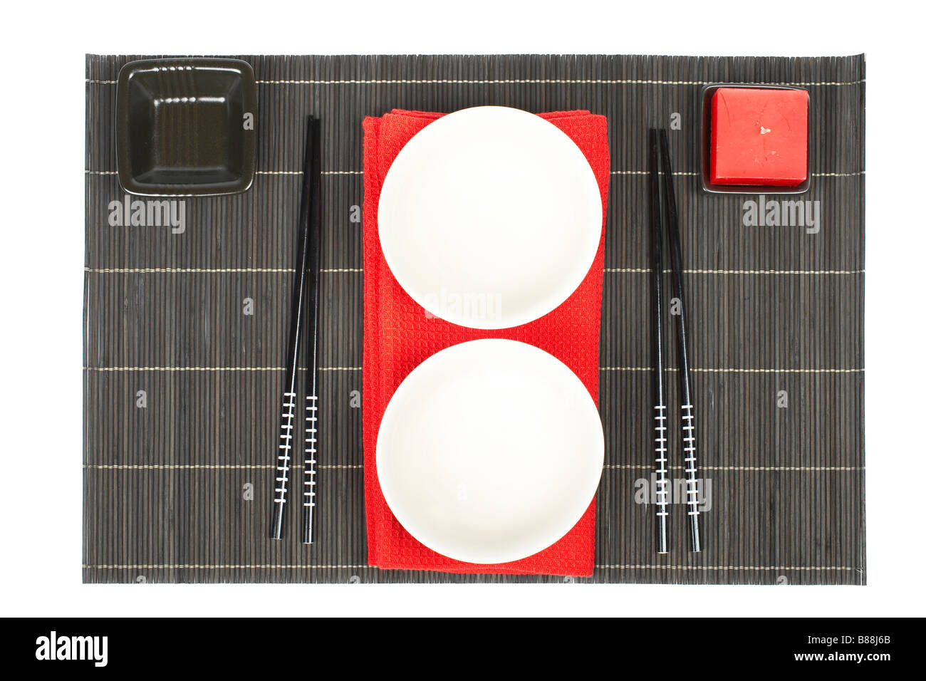 Romantic dining setting Cut Out Stock Images & Pictures - Alamy