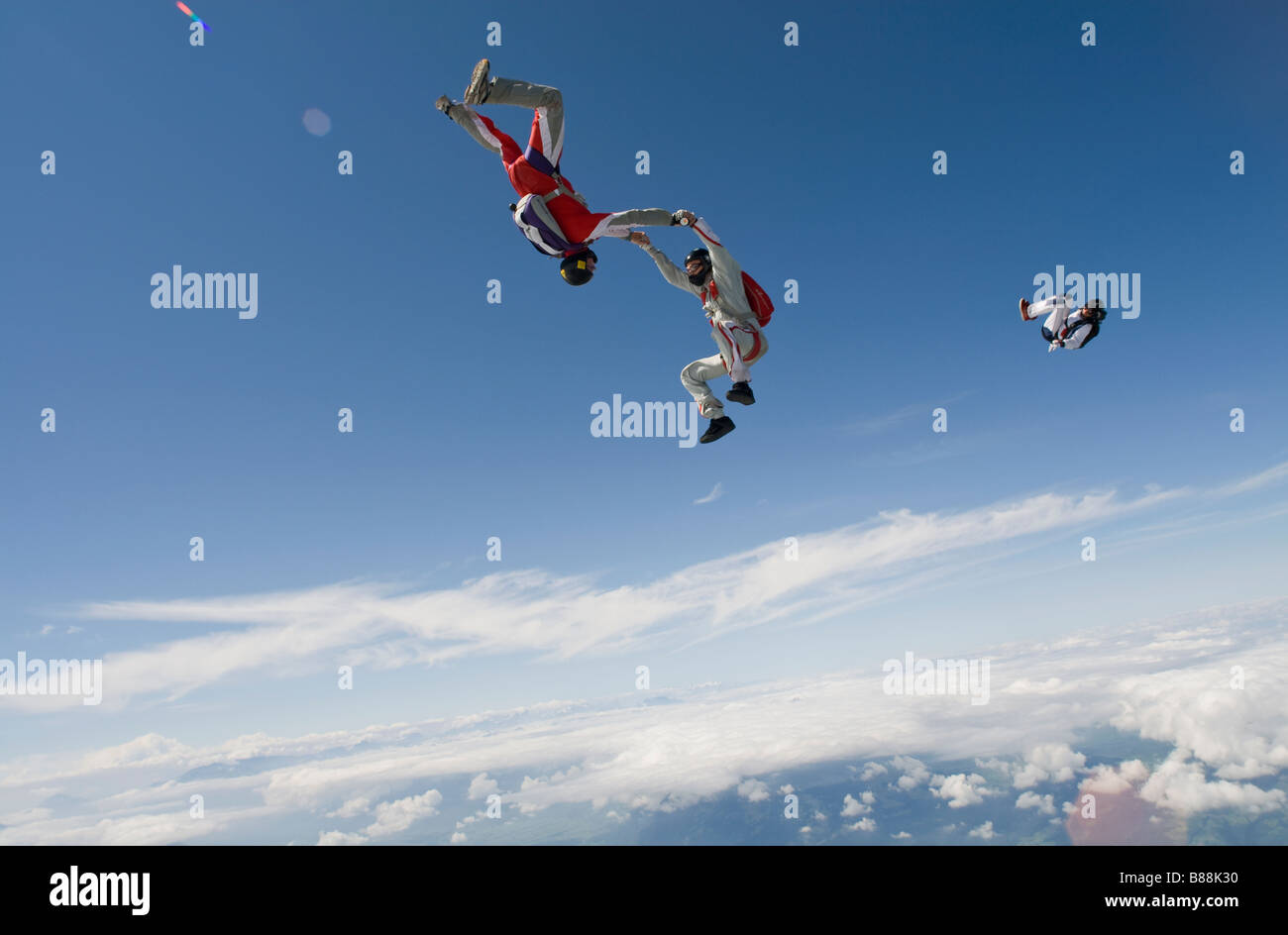 Skydive team is flying head down with practice for the National ...