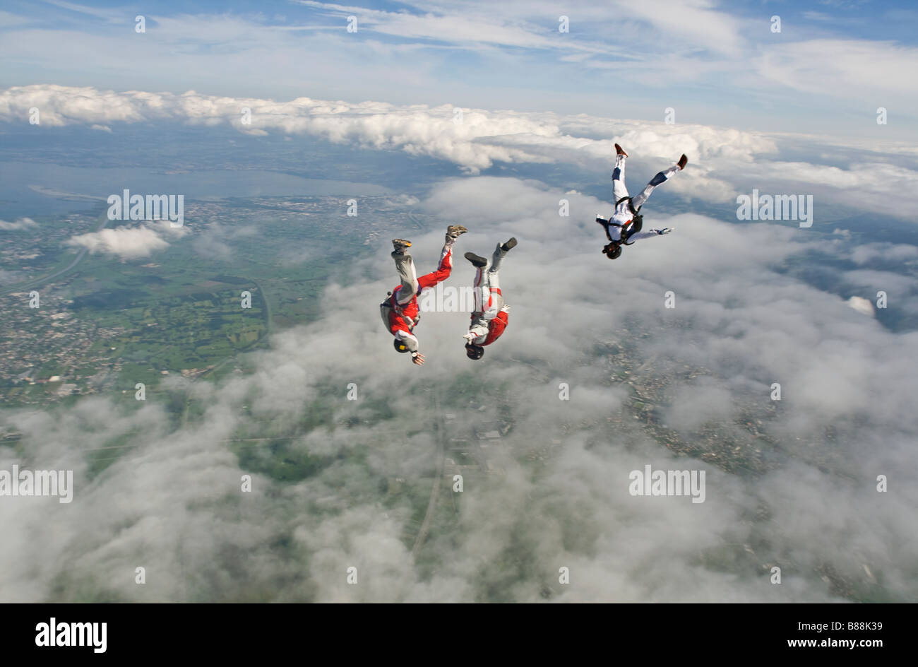 Skydive team is flying head down with practice for the National ...