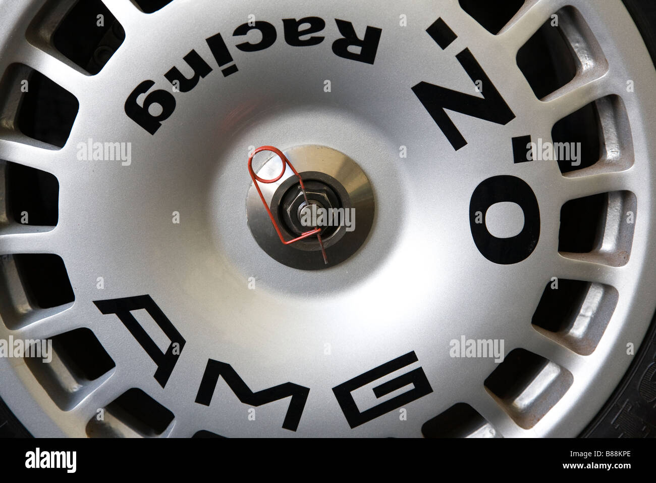 Racing car alloy wheel hi-res stock photography and images - Alamy