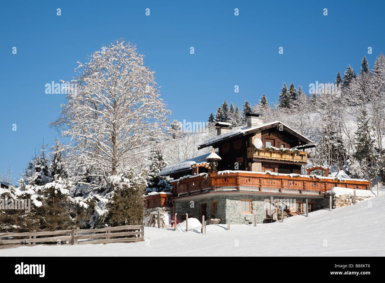 Alpine chalet hi-res stock photography and images - Alamy