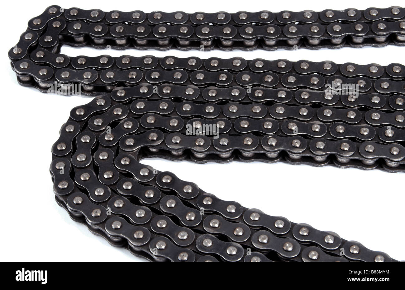 Chain transfer to mechanics has great value Stock Photo - Alamy