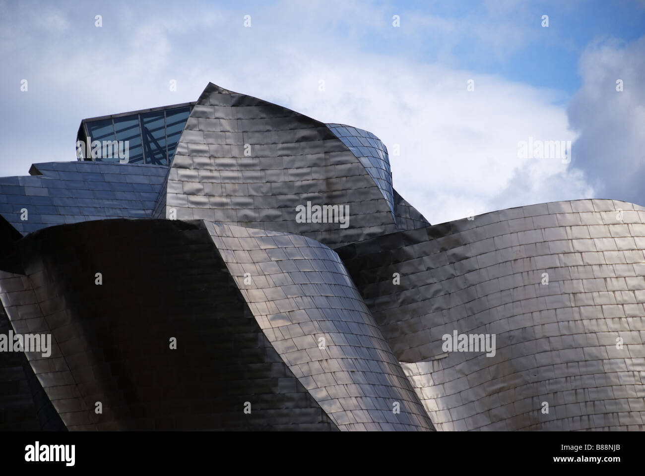 The Guggenheim Museum in Bilbao Spain was designed by architect Frank ...