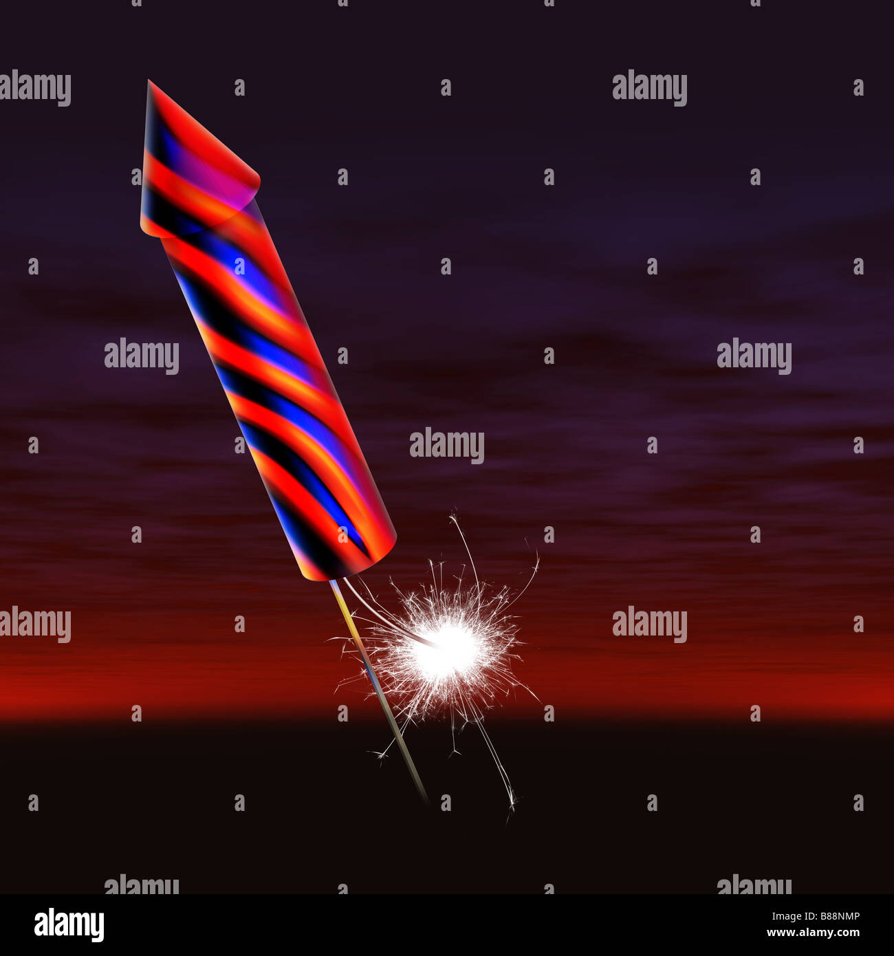 Paper rocket blast hi-res stock photography and images - Alamy