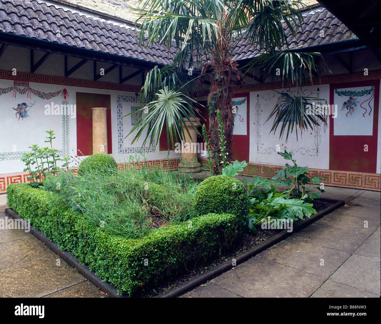 Roman Villa Reconstruction Stock Photos & Roman Villa Reconstruction ...