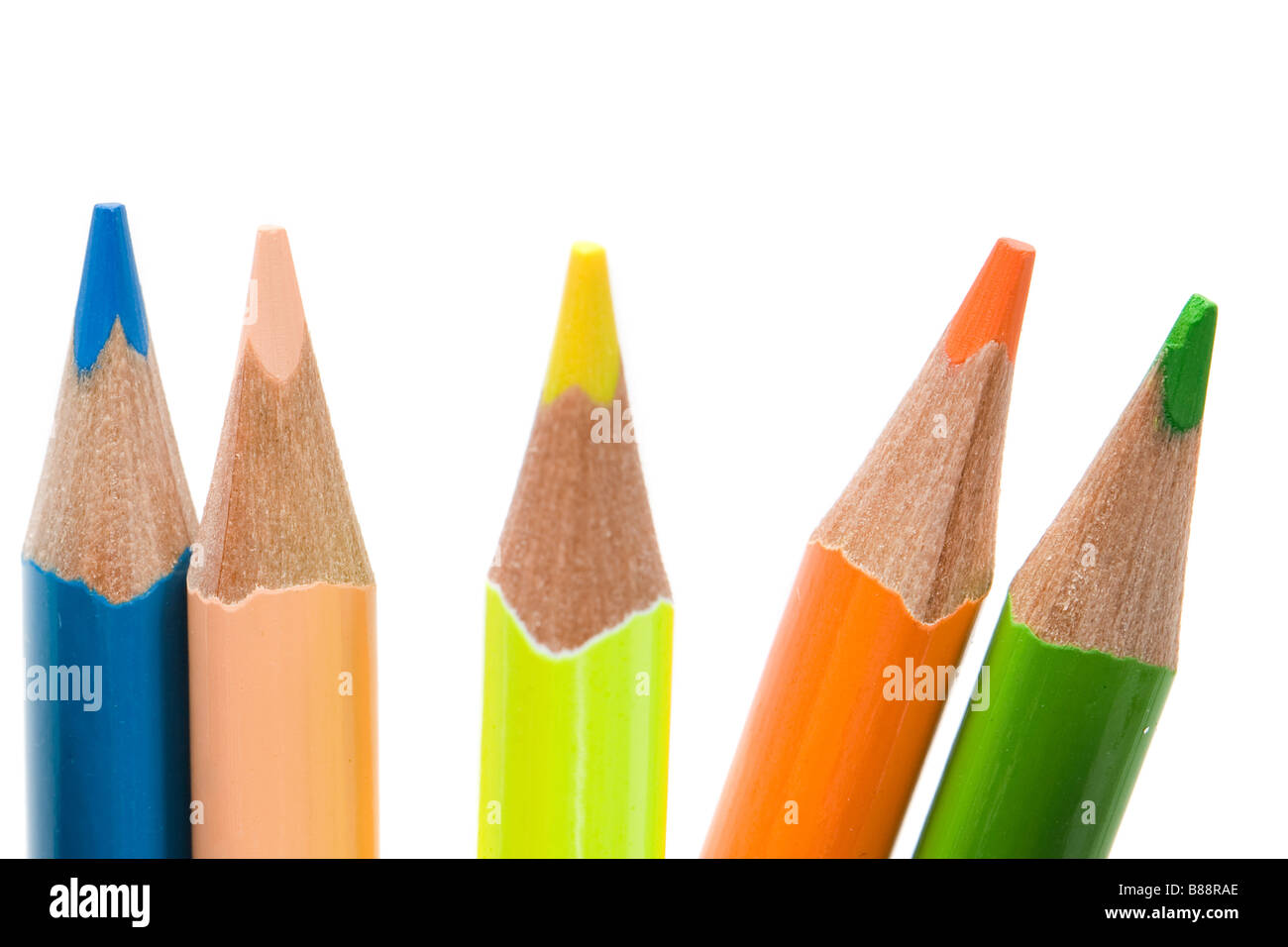 Group five pencils hi-res stock photography and images - Alamy