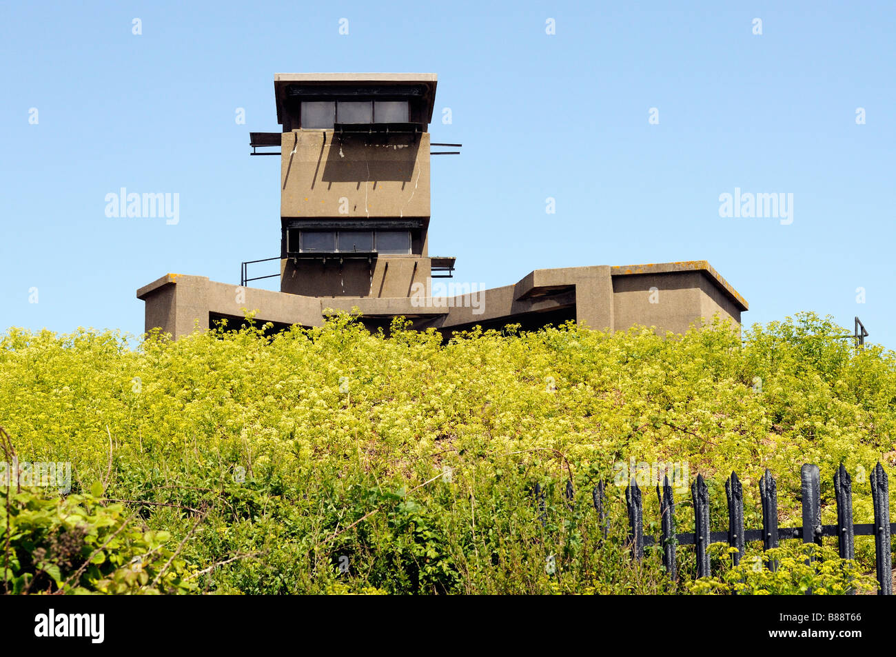 Tower at Landguard Fort, Felixstowe, Suffolk Stock Photo - Alamy