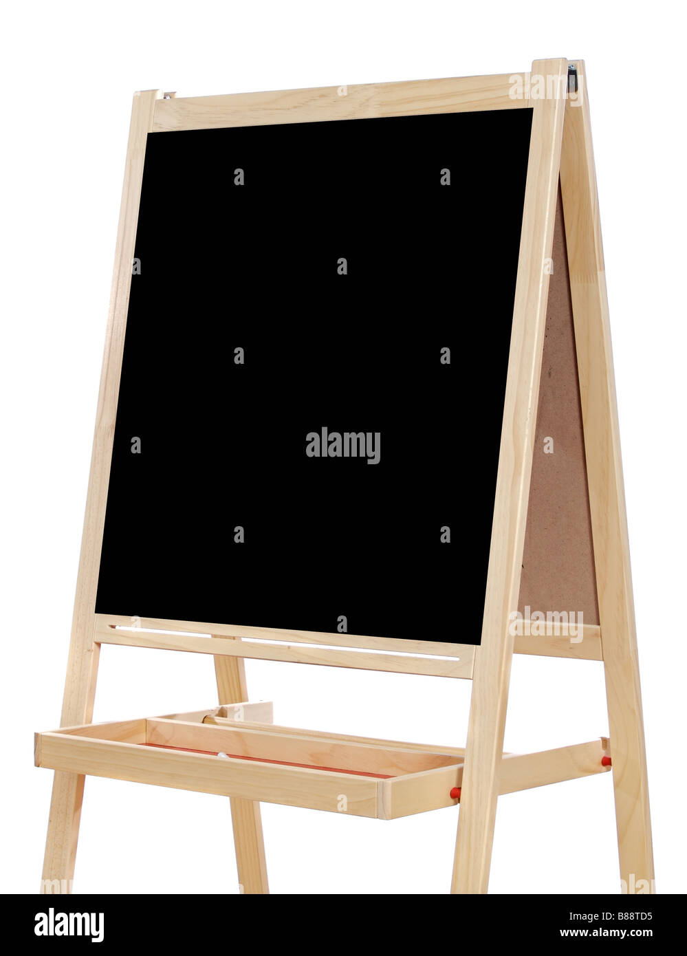 Blank slate a over white background Stock Photo - Alamy