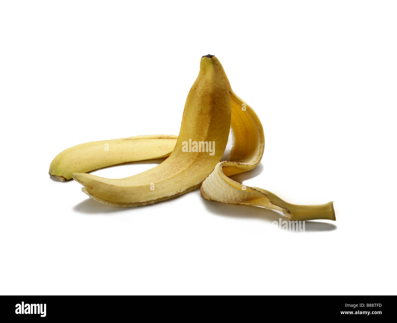 Banana skin slip Cut Out Stock Images & Pictures - Alamy