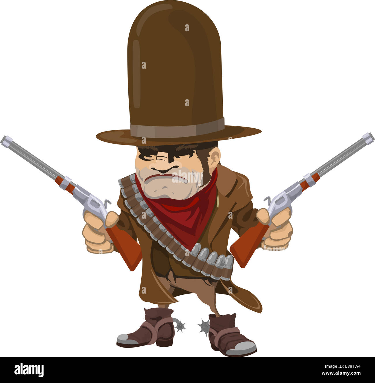 Gunman western hi-res stock photography and images - Alamy