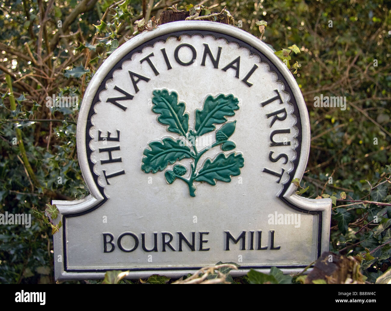 National Trust Sign Stock Photo - Alamy