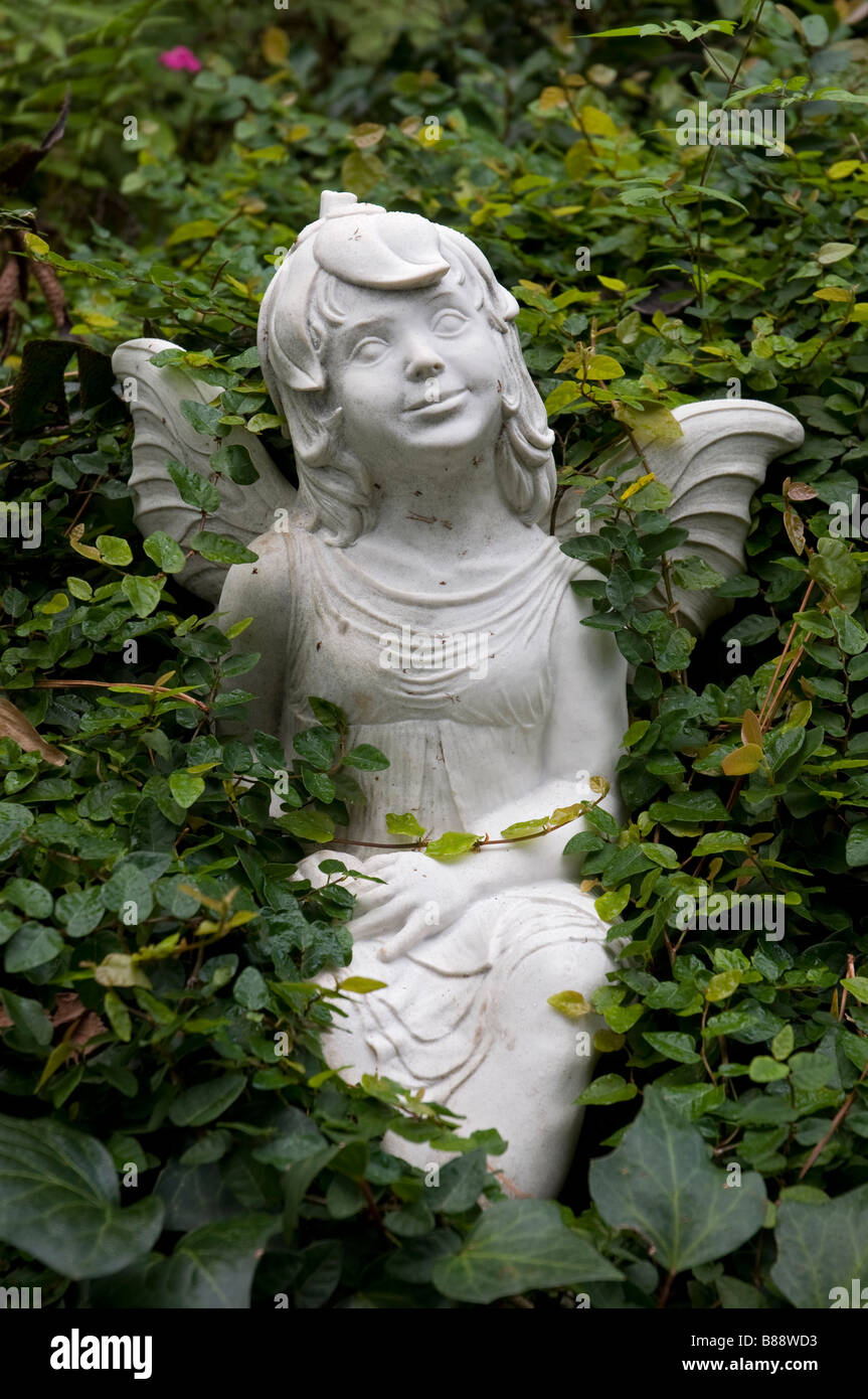 statue among greenery at Kanapaha Botanical Gardens Gainesville Florida ...
