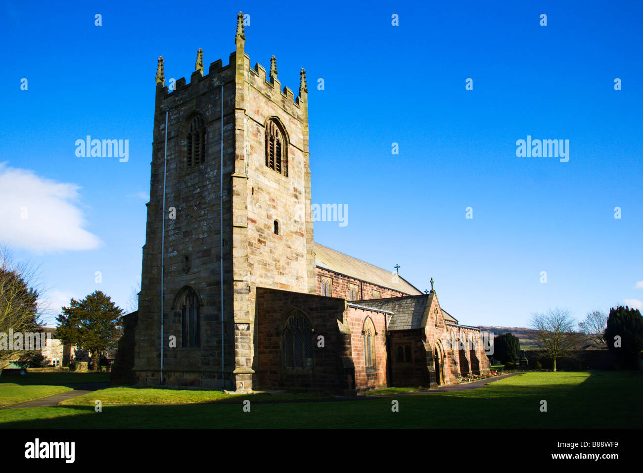 St Andrews Church Gargrave North Yorkshire England Stock Photo - Alamy