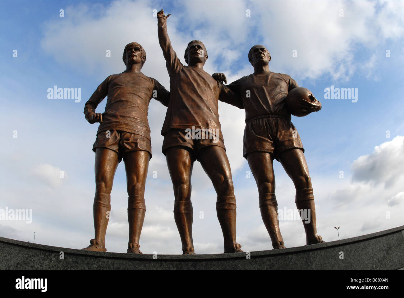 Manchester United Trinity Stock Photo - Alamy