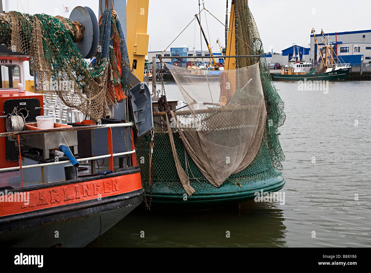 Working harbour boats hi-res stock photography and images - Alamy