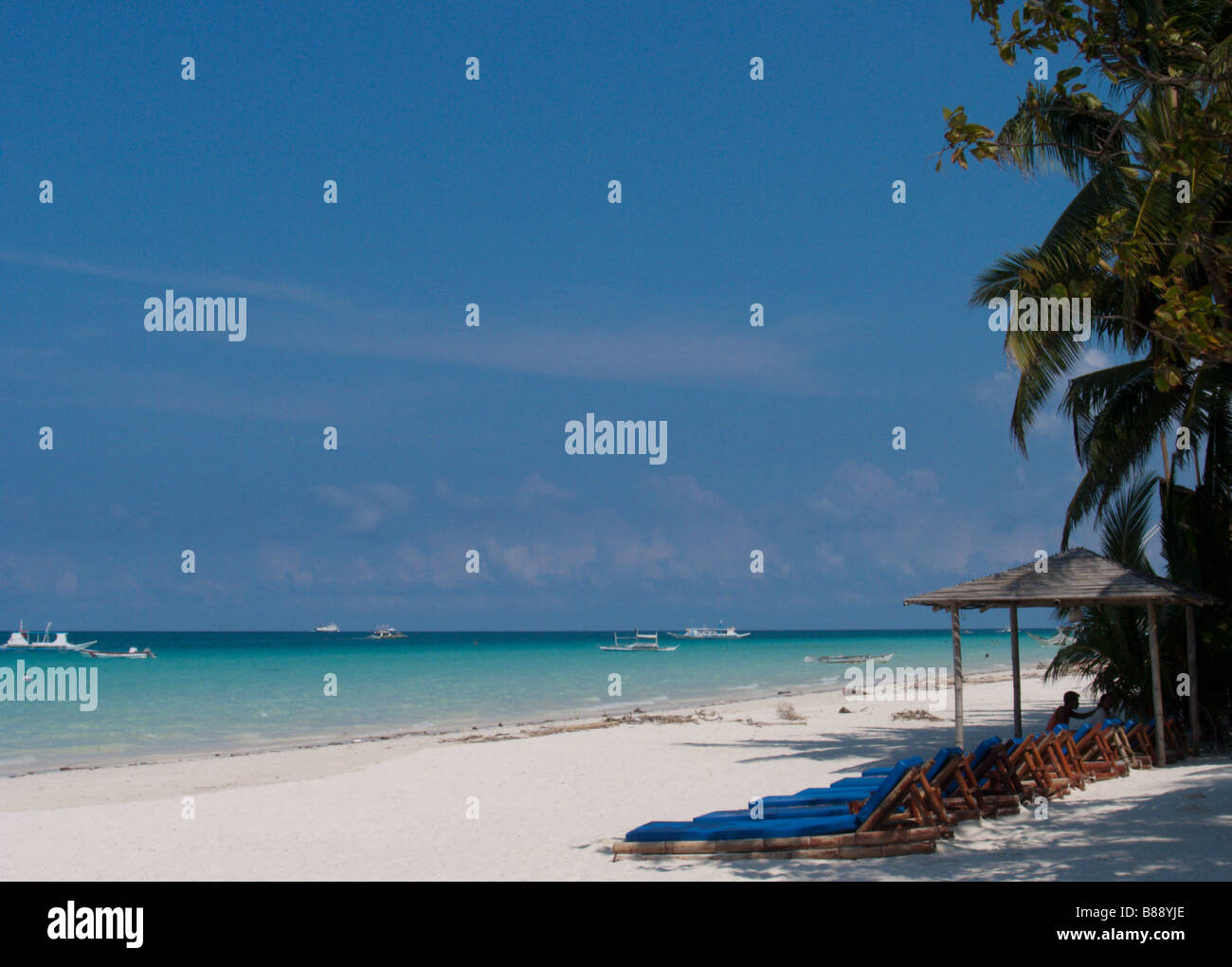 Boracay beautiful and bright tropical island. Philippines the island ...