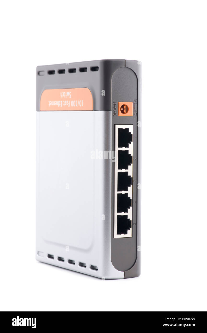 Computer network ethernet switch ports hi-res stock photography and ...