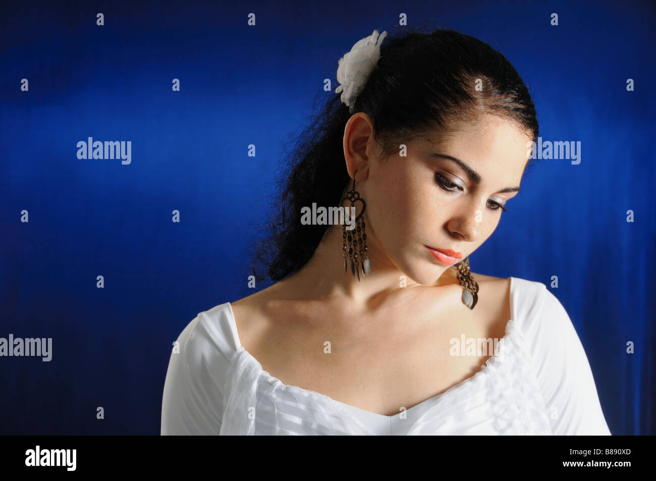Young attractive latina model hi-res stock photography and images - Alamy