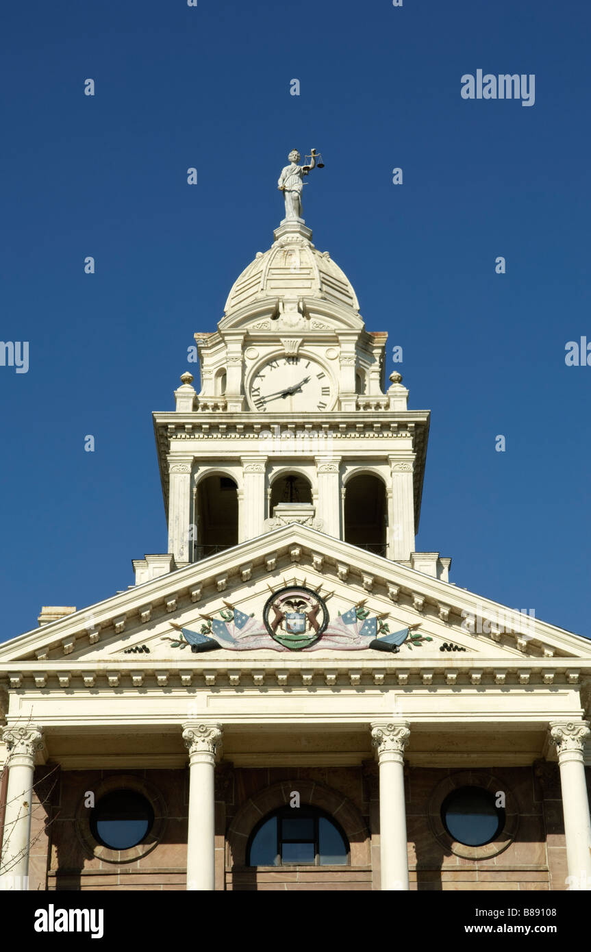 Historic courthouse clock tower hi-res stock photography and images - Alamy