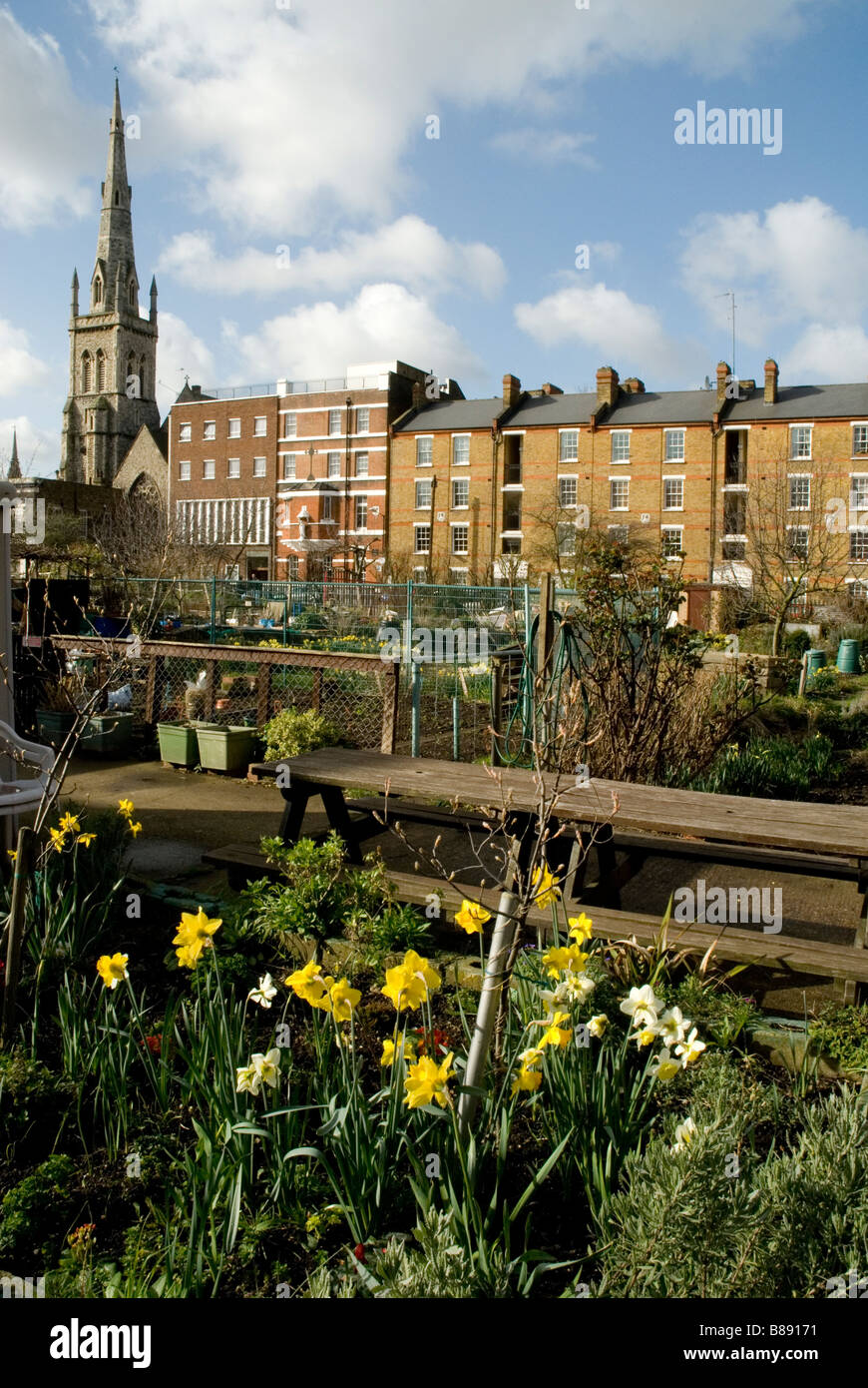 Cable Street Community Gardens , East London Stock Photo - Alamy