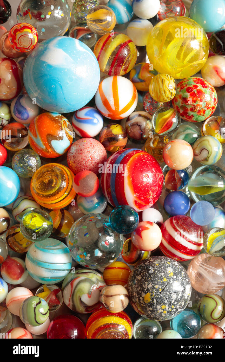 Glass Marbles Background Texture Stock Photo - Alamy