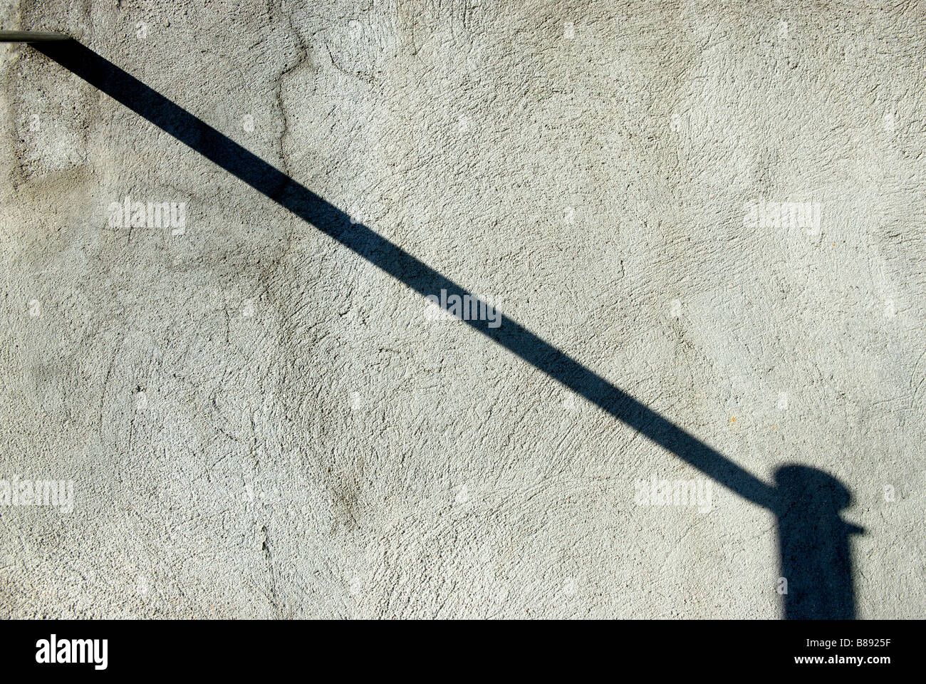 RAILING SHADOW ON CONCRETE Stock Photo - Alamy