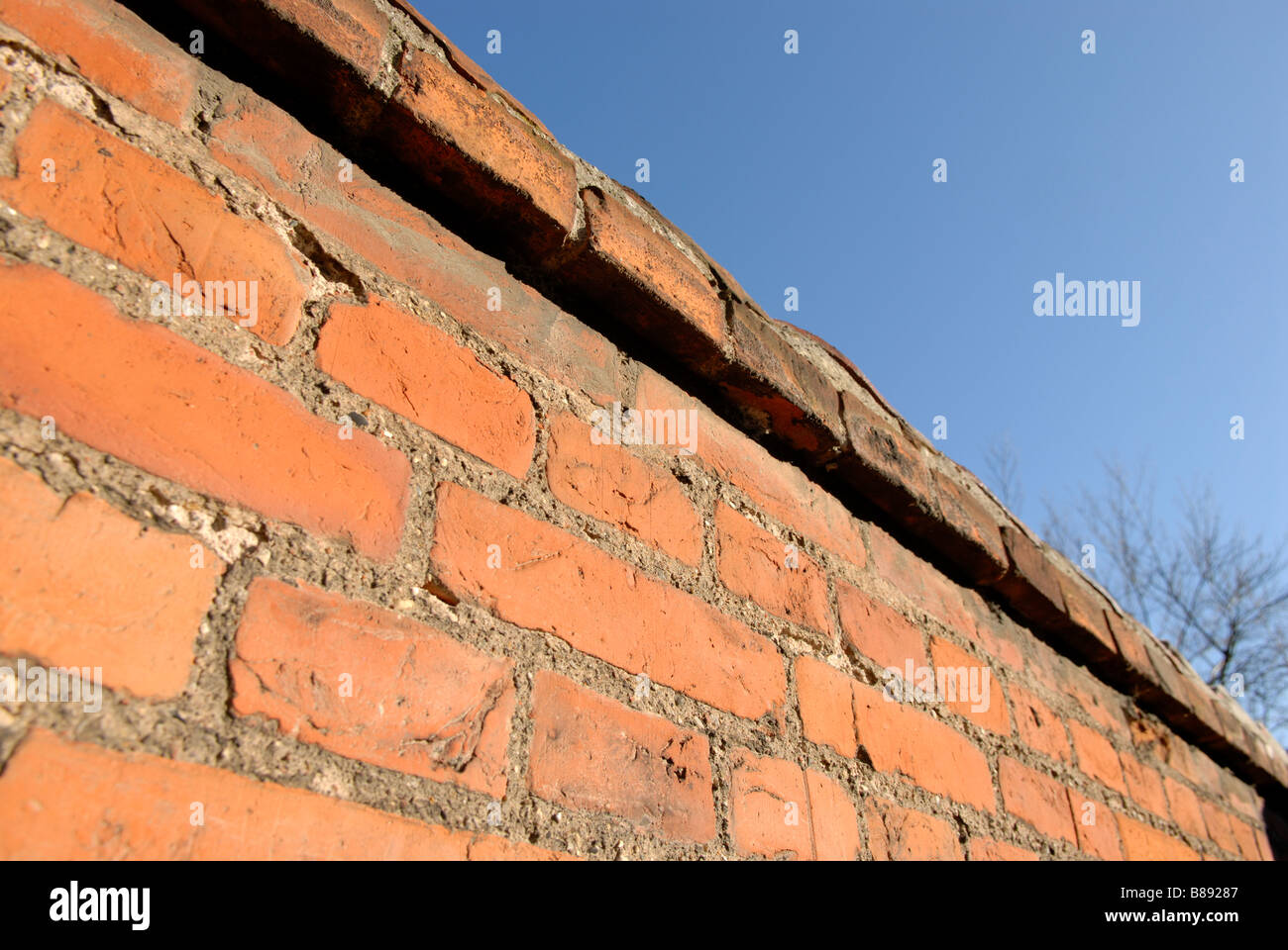 RED BRICK WALL Stock Photo - Alamy