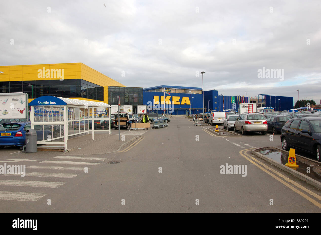Ikea Superstore, Neasen, London, England, Uk Stock Photo - Alamy