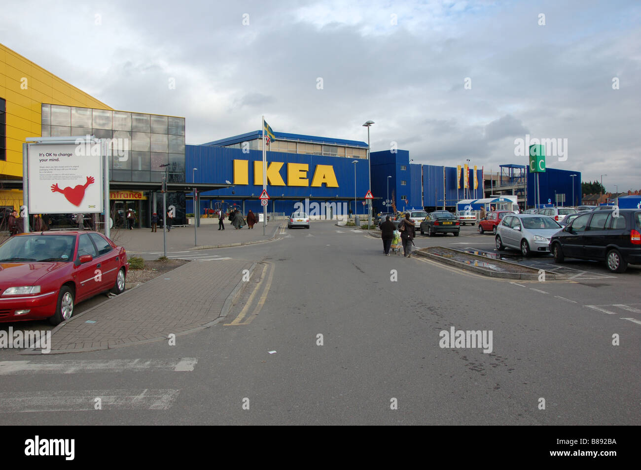 Ikea Superstore, Neasen, London, England, Uk Stock Photo - Alamy