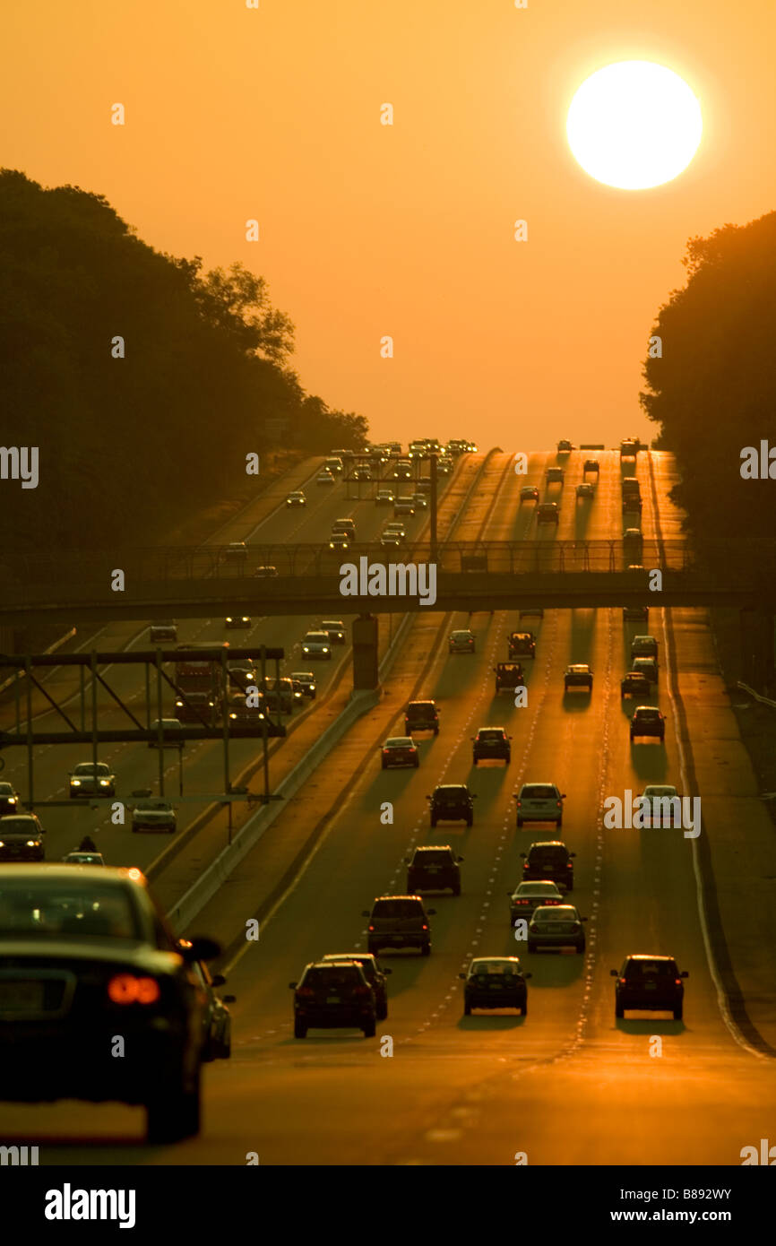 Truck sunset highway one sun hi-res stock photography and images - Alamy