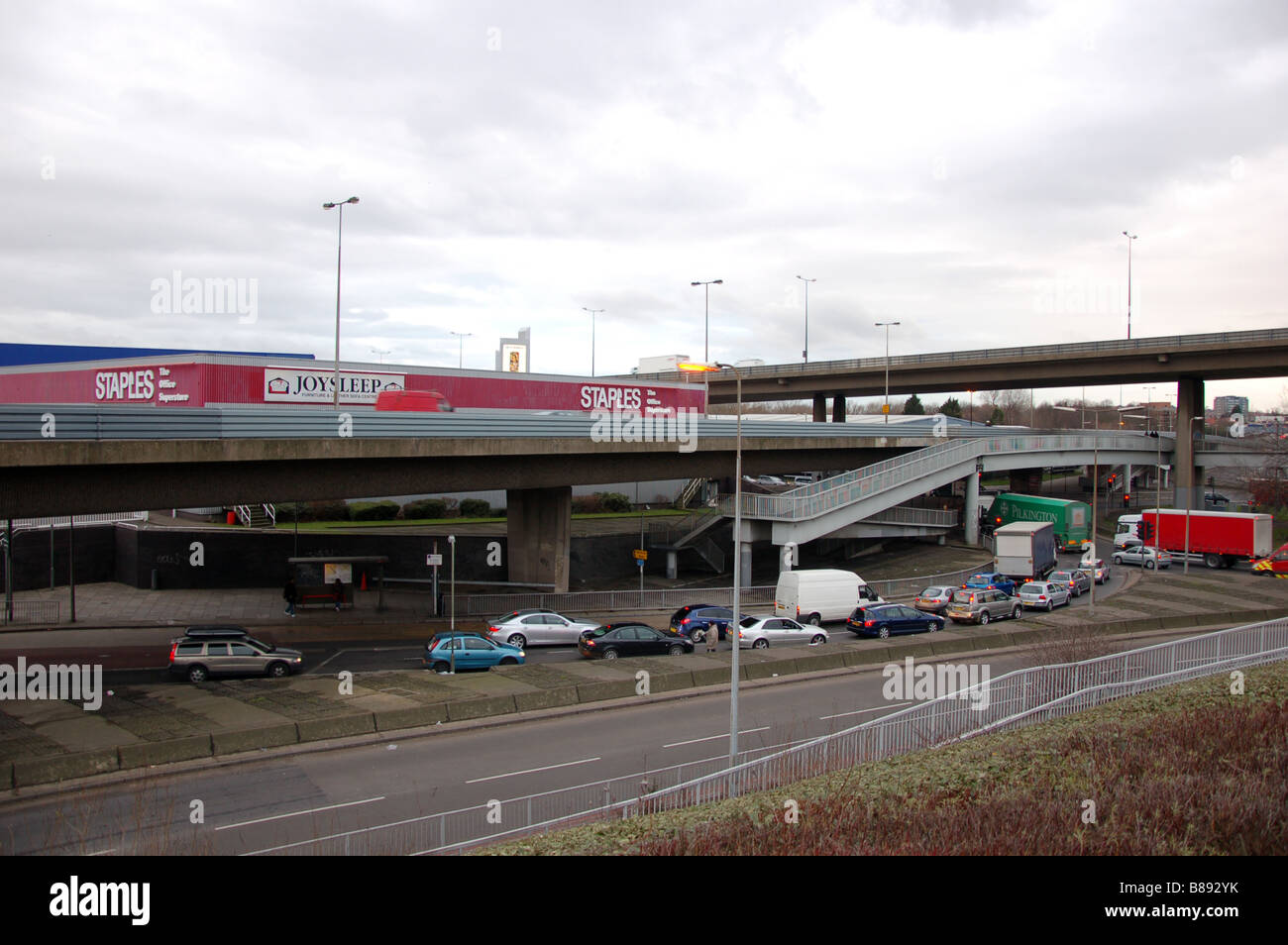 Main Junction at Staples Corner London, England, Uk Stock Photo - Alamy