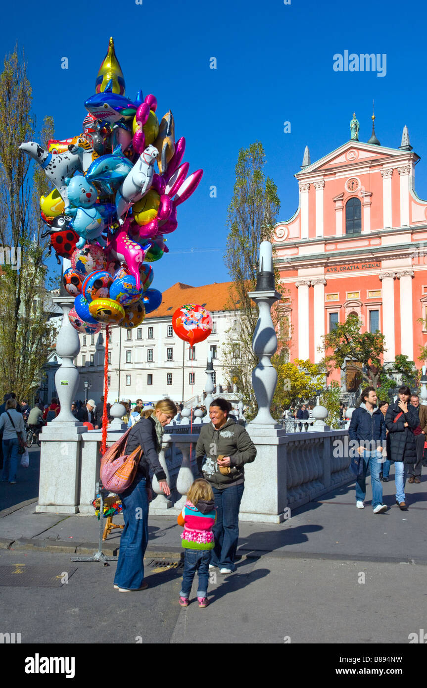 Street activities in Ljubljana Slovenia Stock Photo - Alamy
