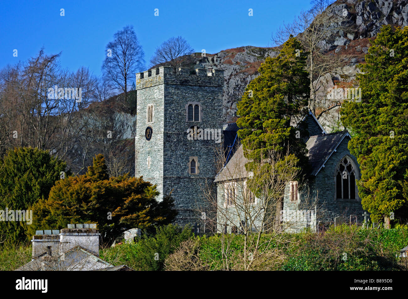 Chapel stile, cumbria church hi-res stock photography and images - Alamy