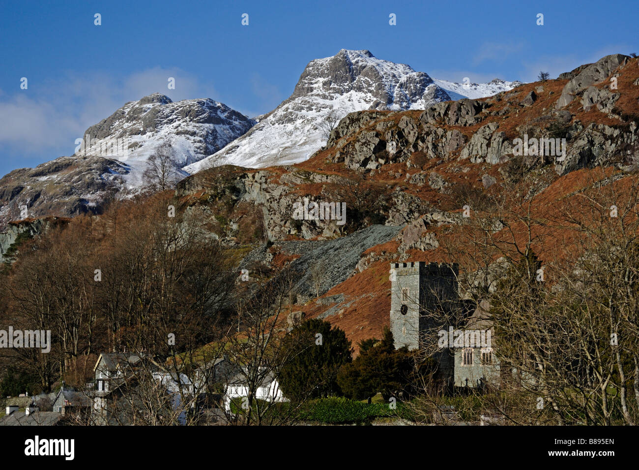 Chapel stile lake district hi-res stock photography and images - Alamy